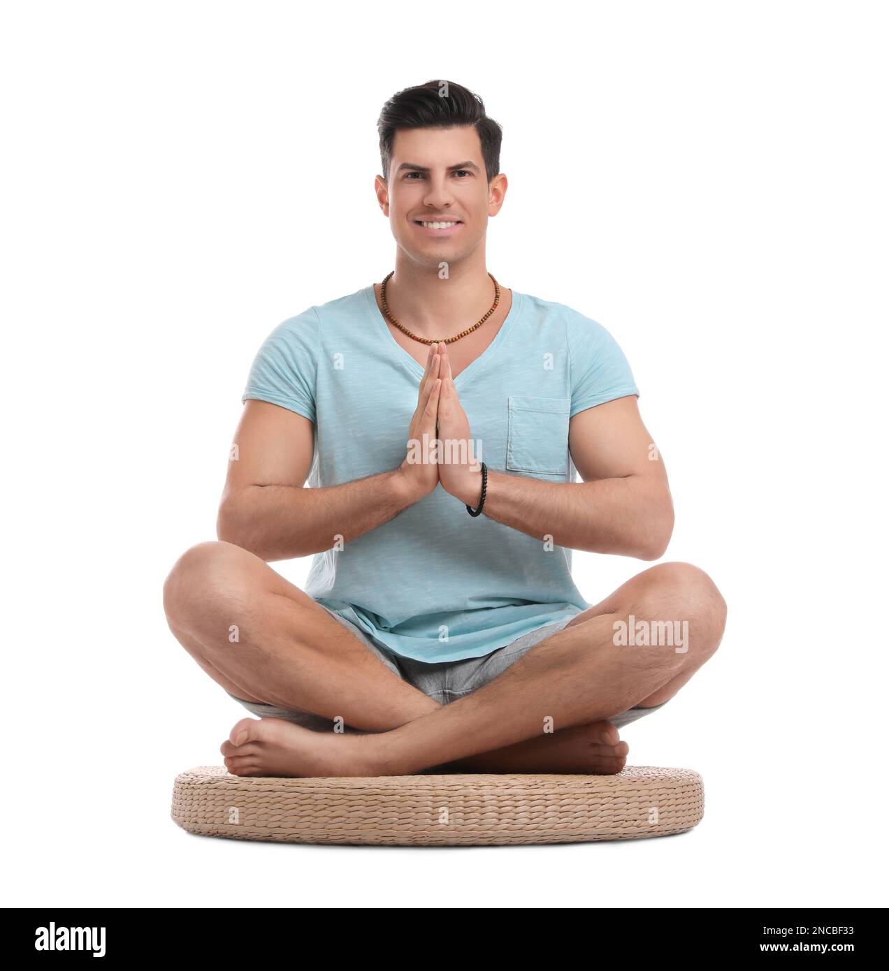 Man zen happy Cut Out Stock Images & Pictures - Alamy