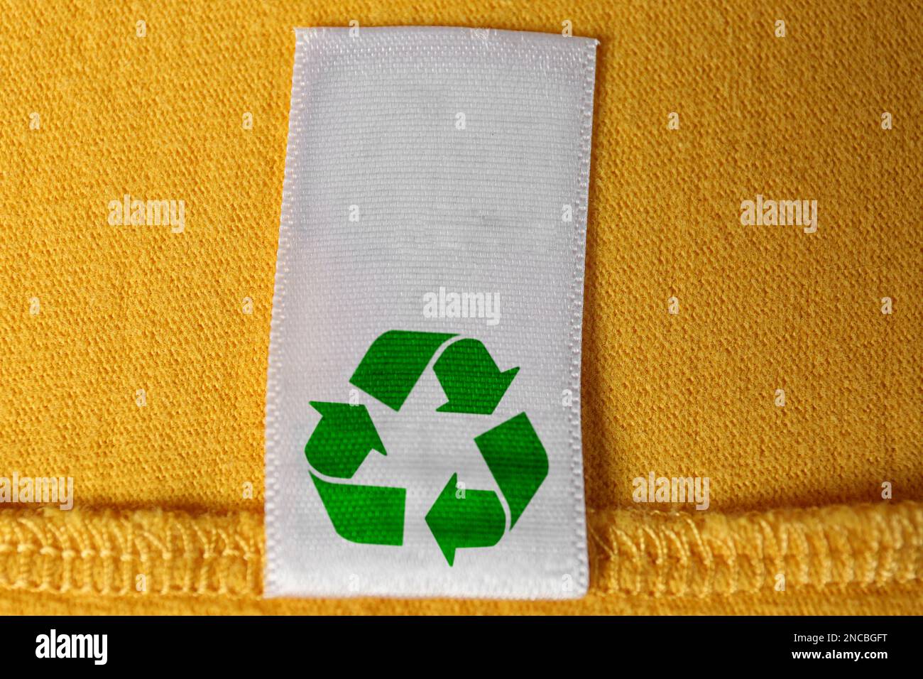 Closeup view recycling logo hi-res stock photography and images - Alamy