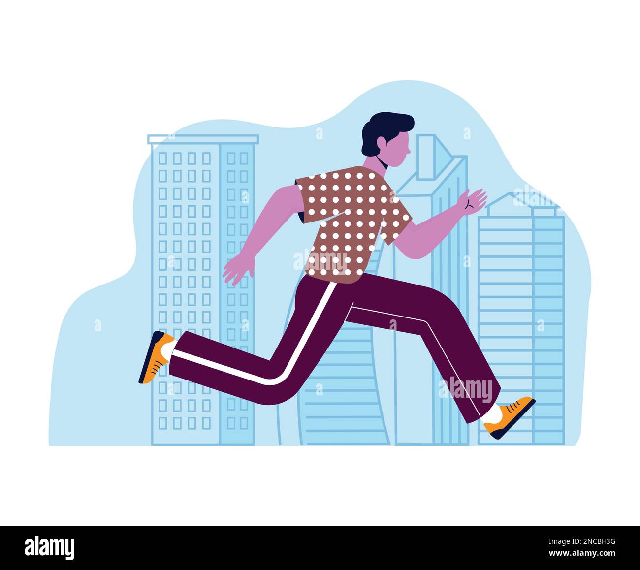 Sports and running concept Stock Vector Image & Art - Alamy