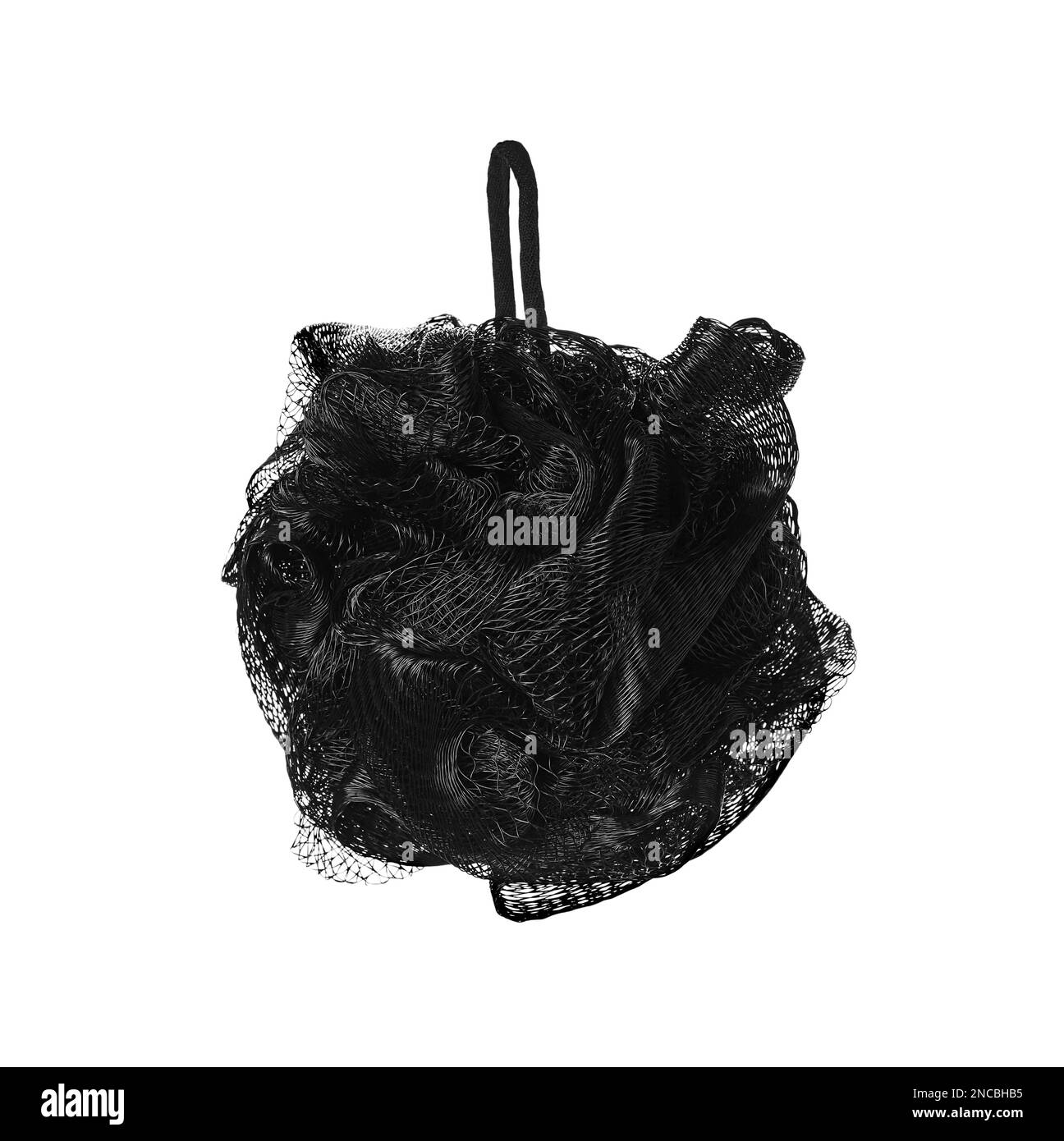 Black men's bast wisp isolated on white Stock Photo - Alamy