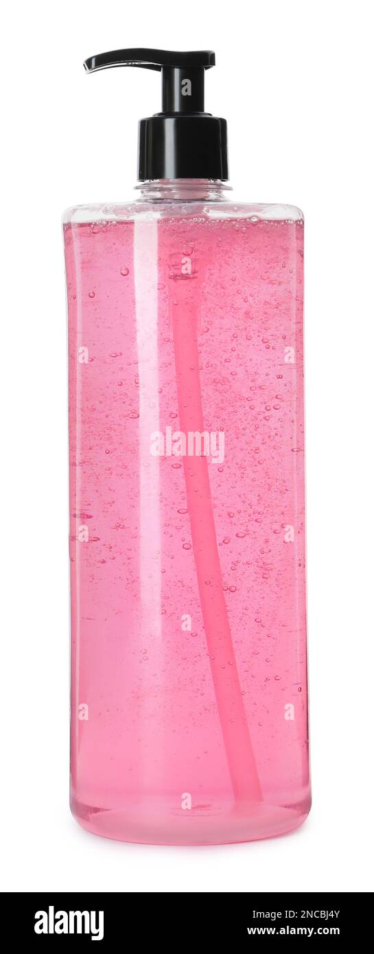 Bottle of personal hygiene product isolated on white Stock Photo - Alamy