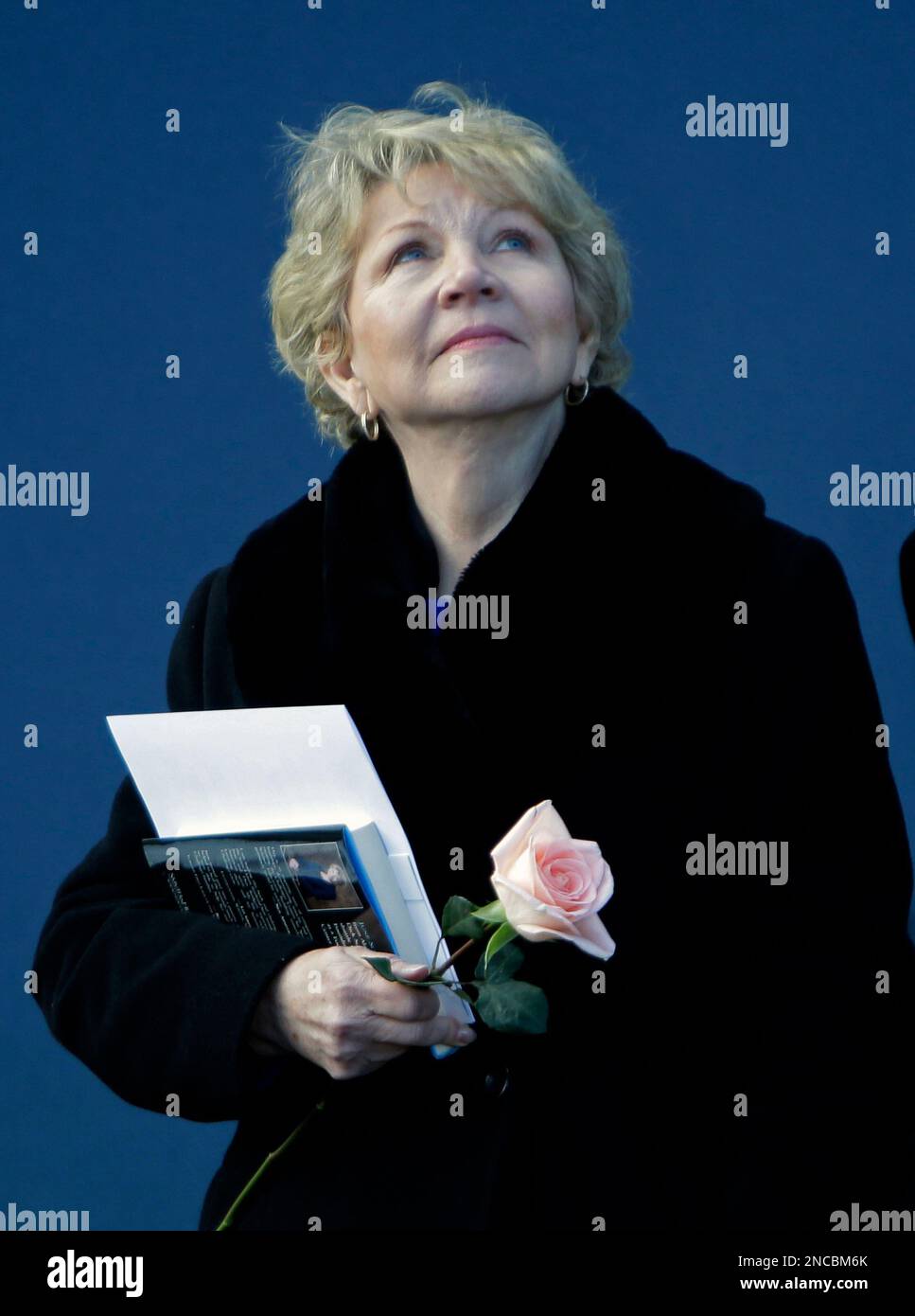 June Scobee Rodgers, widow of Dick Scobee, commander of space shuttle ...
