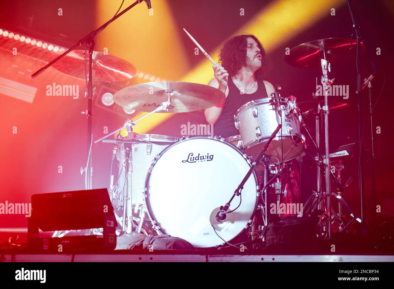 Manchester, UK. 14th February 2023. Paddy Cornwall, Seamus Coyle , Eric ...