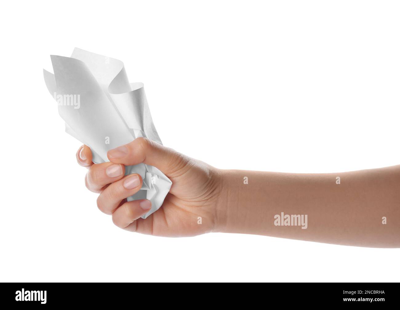 Crumpling paper hi-res stock photography and images - Alamy