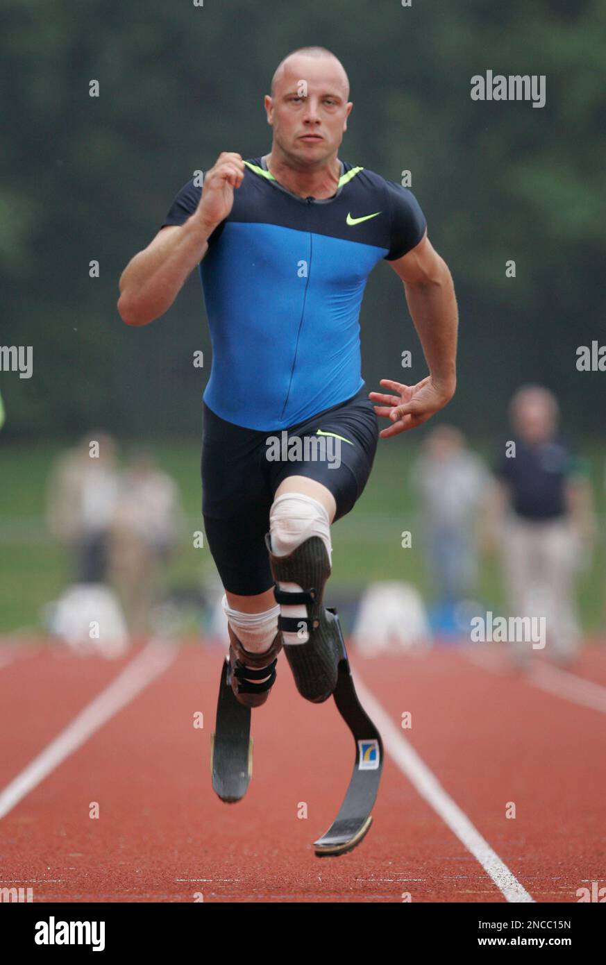 FILE - A Sunday June 1, 2008 photo from files showing double-amputee ...