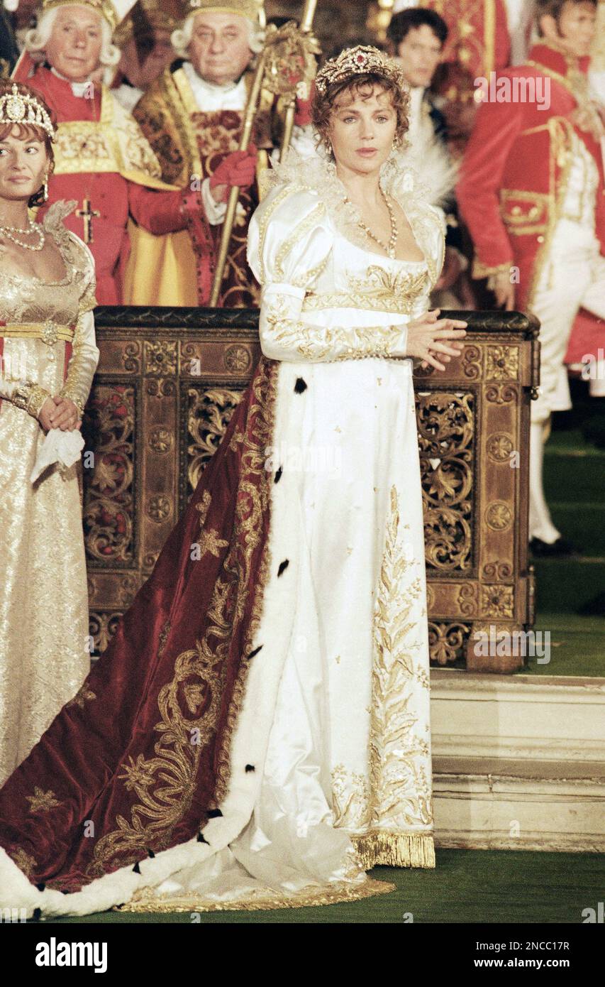 British actress Jacqueline Bisset, playing the role of Josephine in the ...