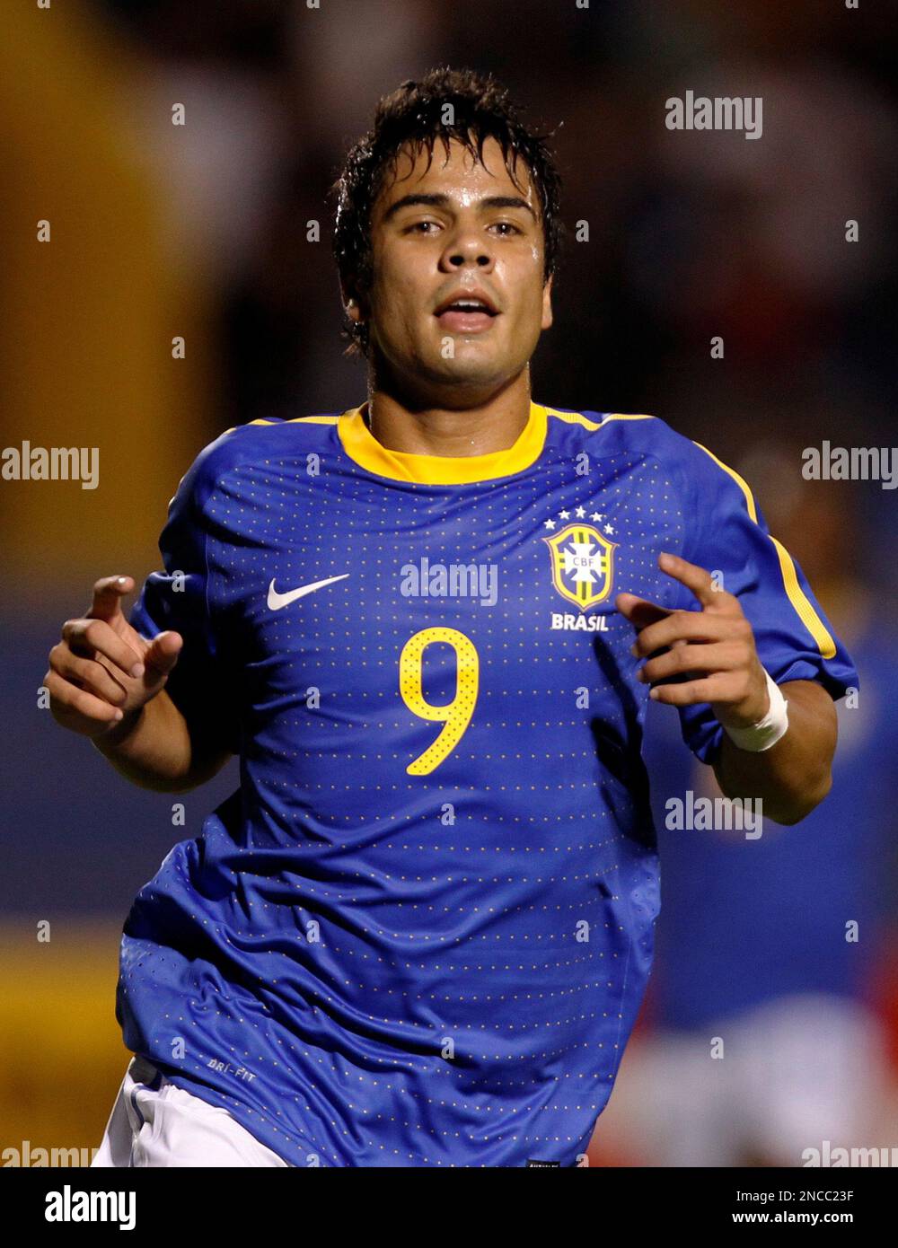Brazil's Alan Henrique celebrates his goal against Ecuador in an U-20 ...