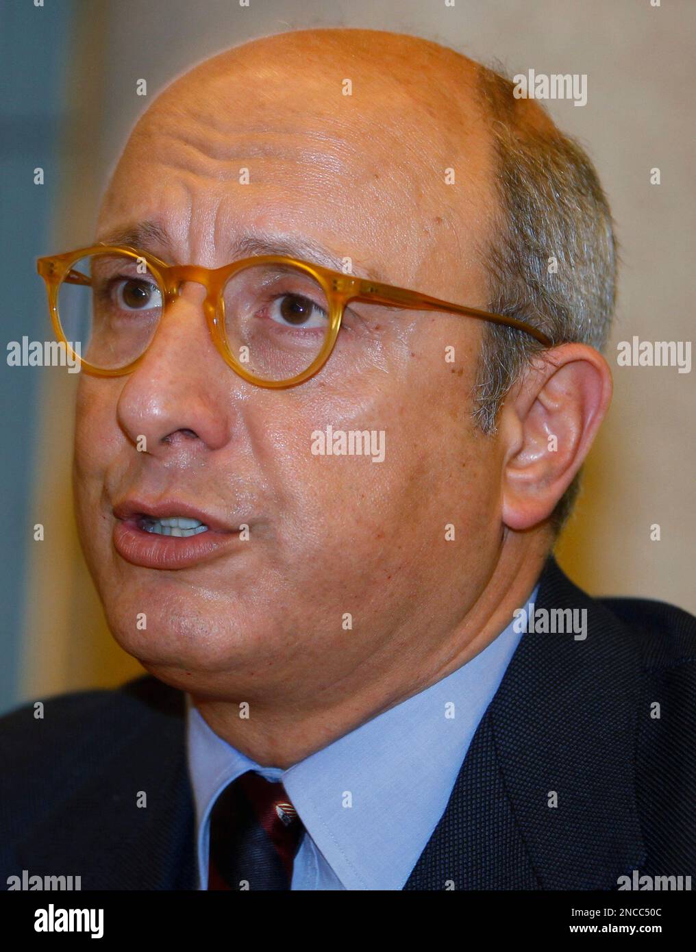 Sicily Economy assessor Gaetano Armao attends a news conference 'I ...