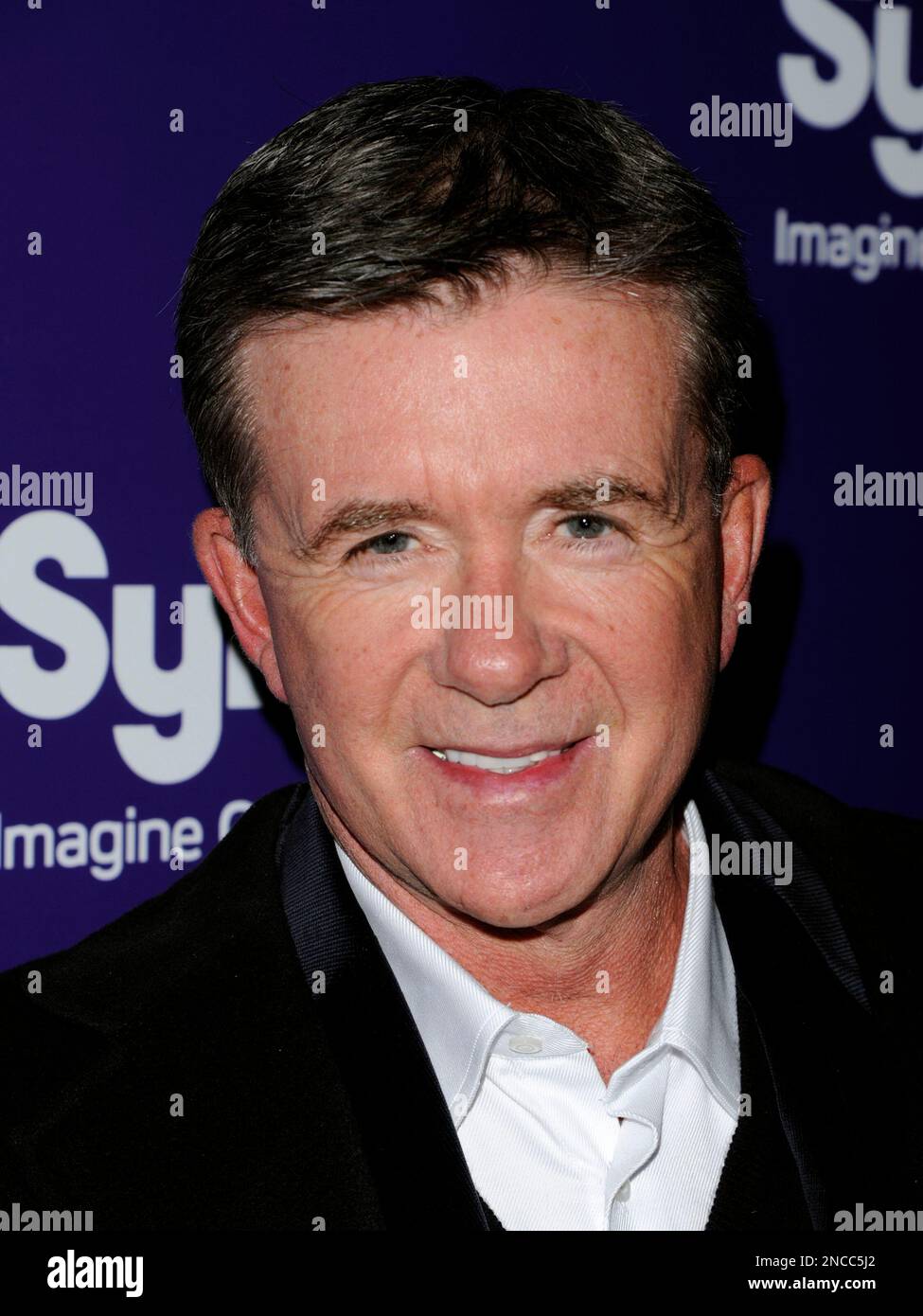 Alan Thicke attends the SYFY premiere of "Mega Python vs. Gatoroid" at ...