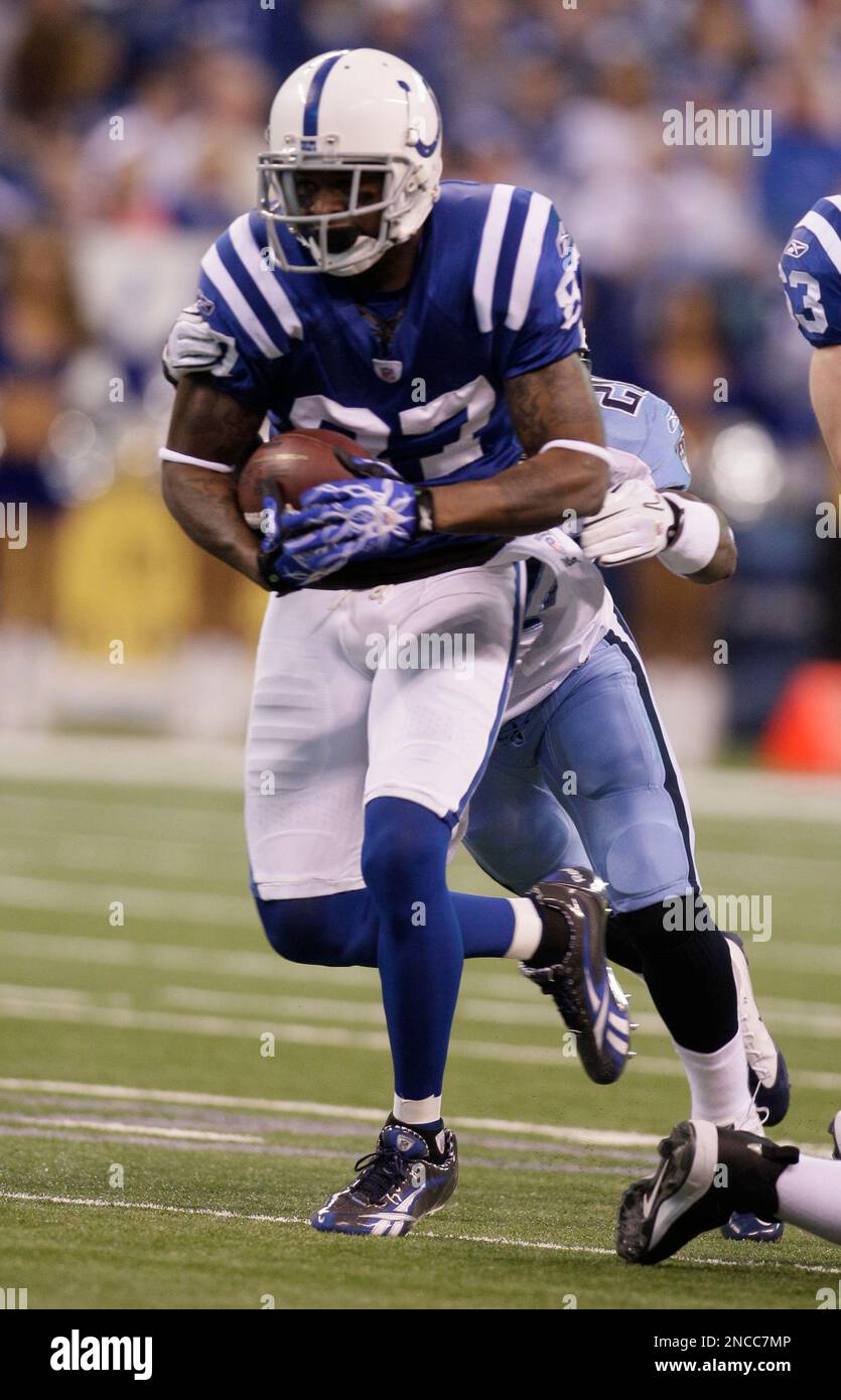 FILE-This Jan. 2, 2011 file photo shows Indianapolis Colts wide ...