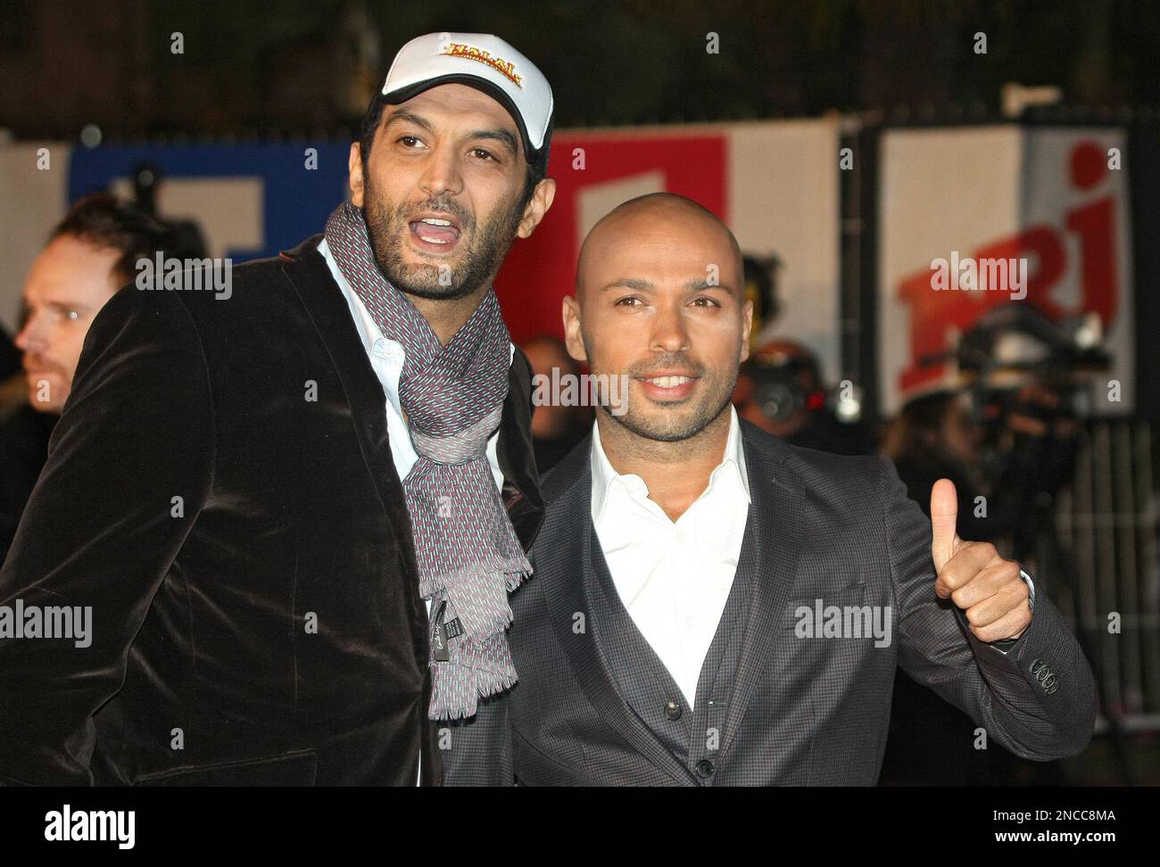 French actors Eric Judor, right, and Ramzy Bedia, as Eric and Ramzy ...