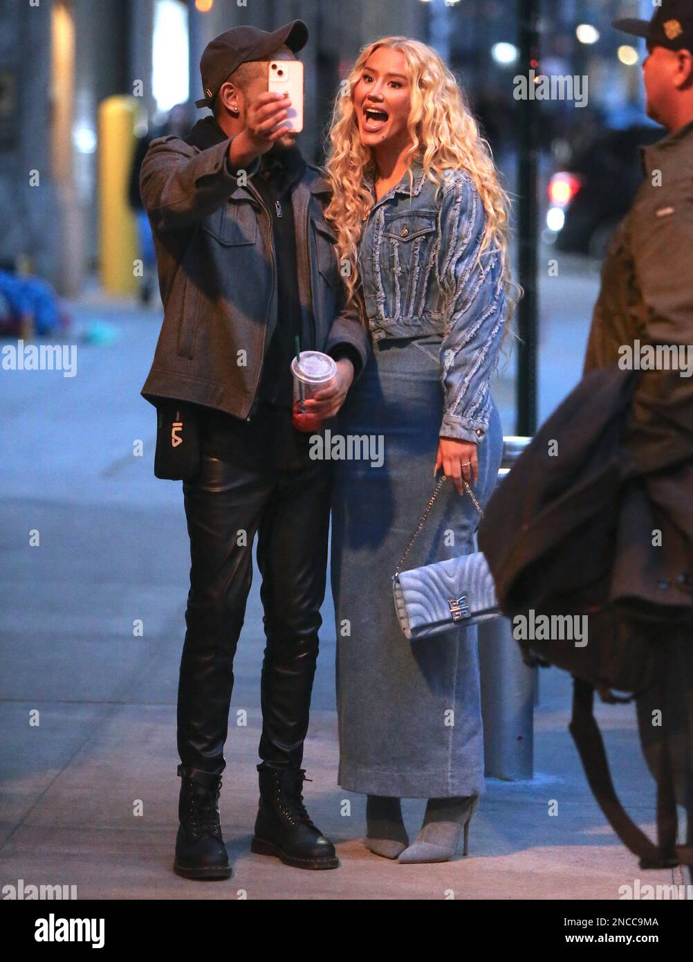 Soho, New York, NY on February 14, 2023. Singer Iggy Azalea arrives at ...