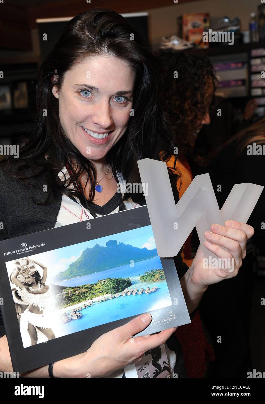Actress Danielle Petty poses at French Polynesia and Florida Beach ...