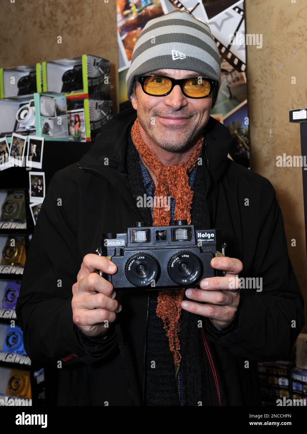 Actor Tim Daly poses at Holga at the Fender Music Lodge during the 2011 ...