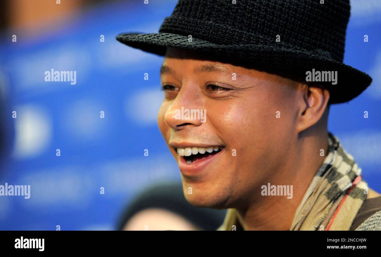 Terrence Howard, a cast member in "The Ledge," arrives at the premiere ...