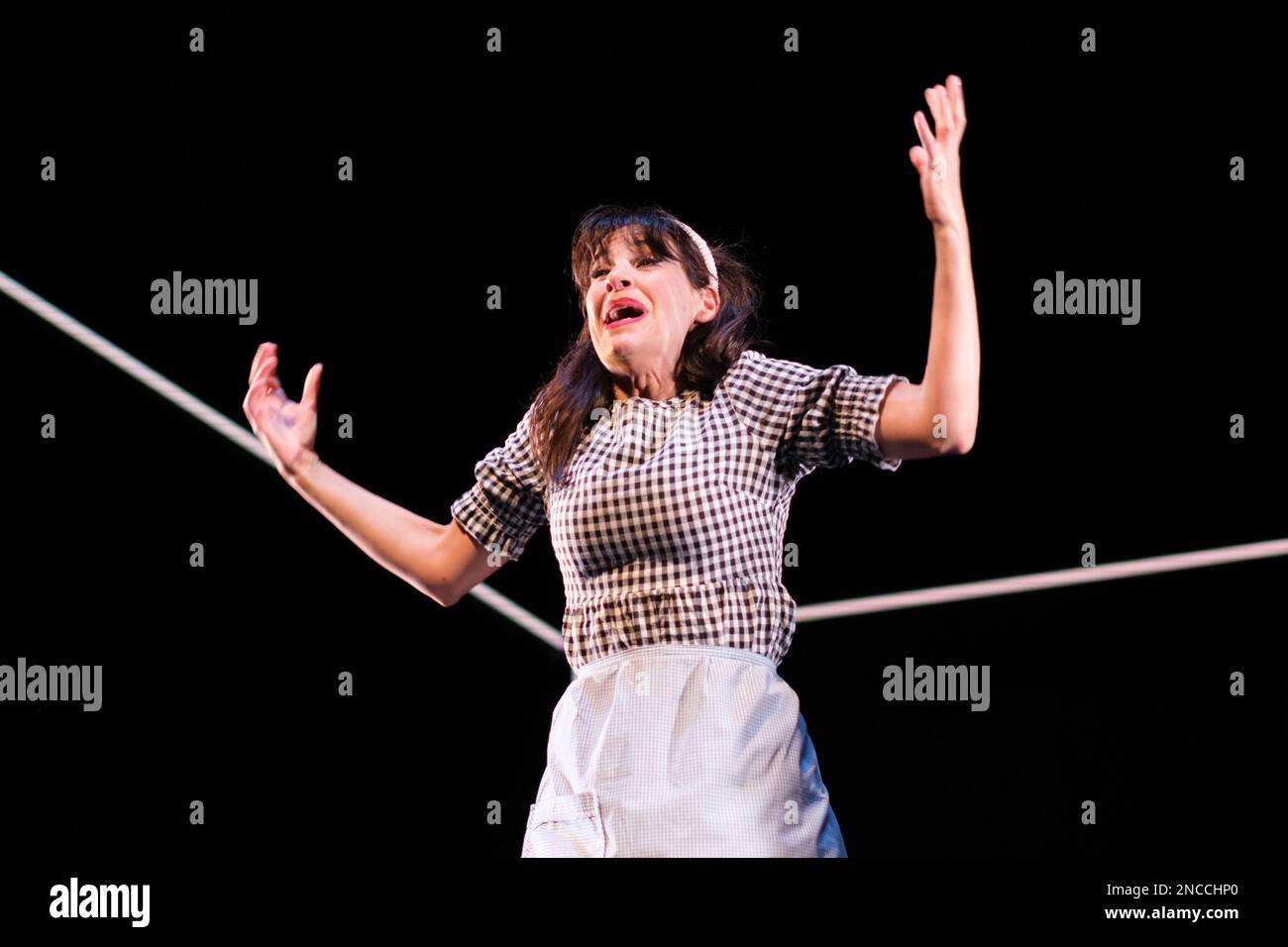 Madrid, Spain - 14 Feb 2023, Soprano Maria Rey-Joly performs during the ...