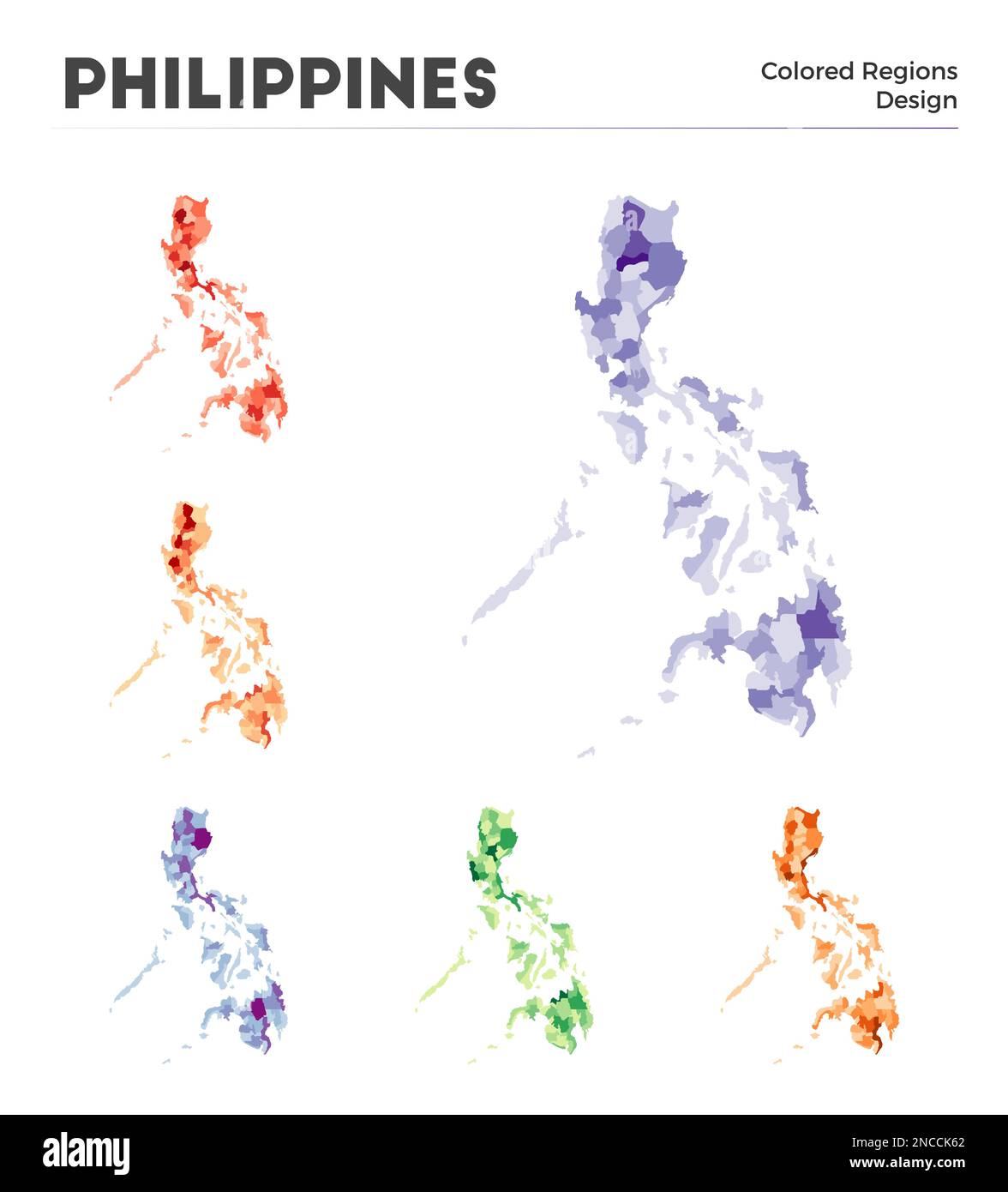 Philippines map collection. Borders of Philippines for your infographic ...