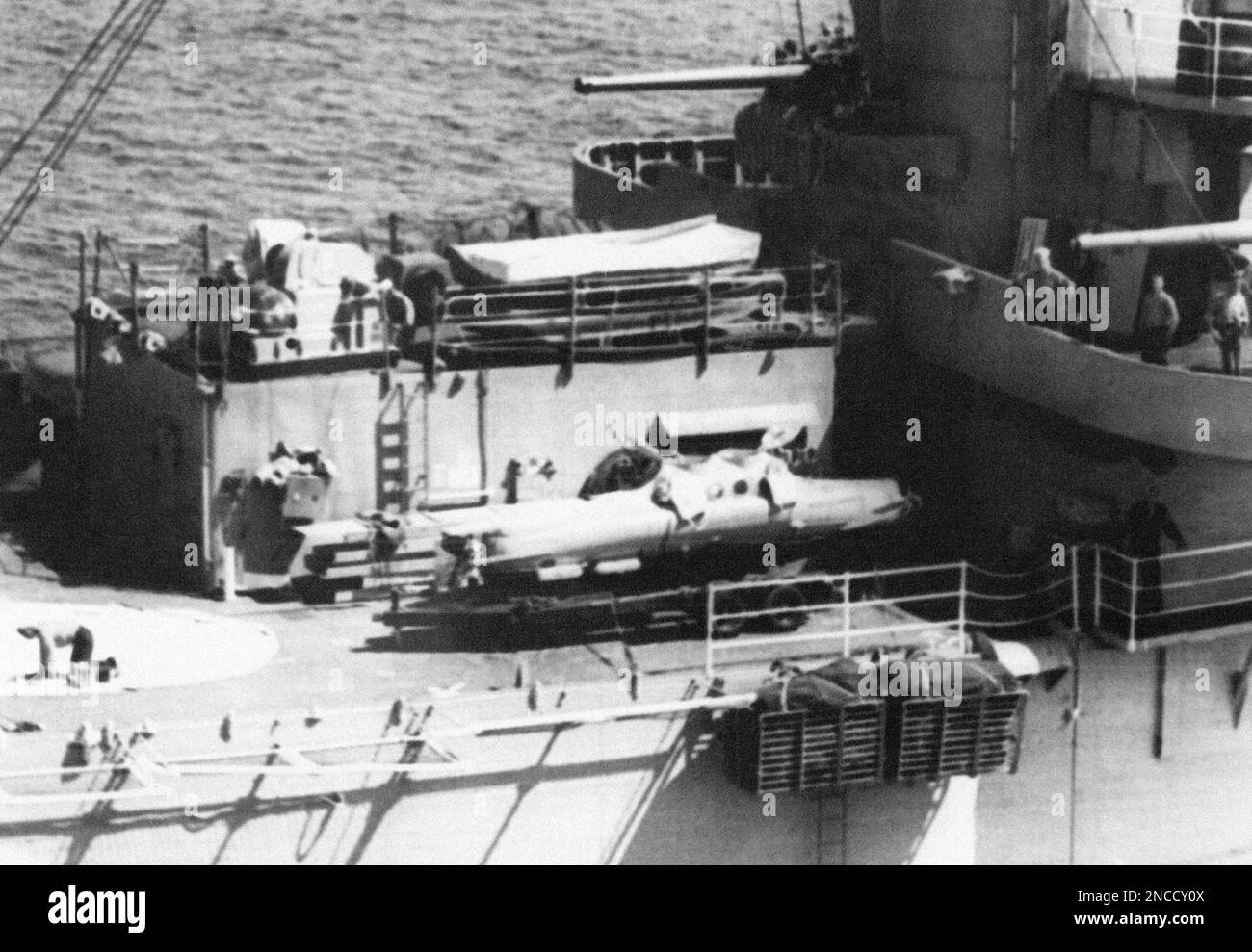 Engineer Jon Lindbergh’s “Submarine,” which is in the H-bomb recovery ...