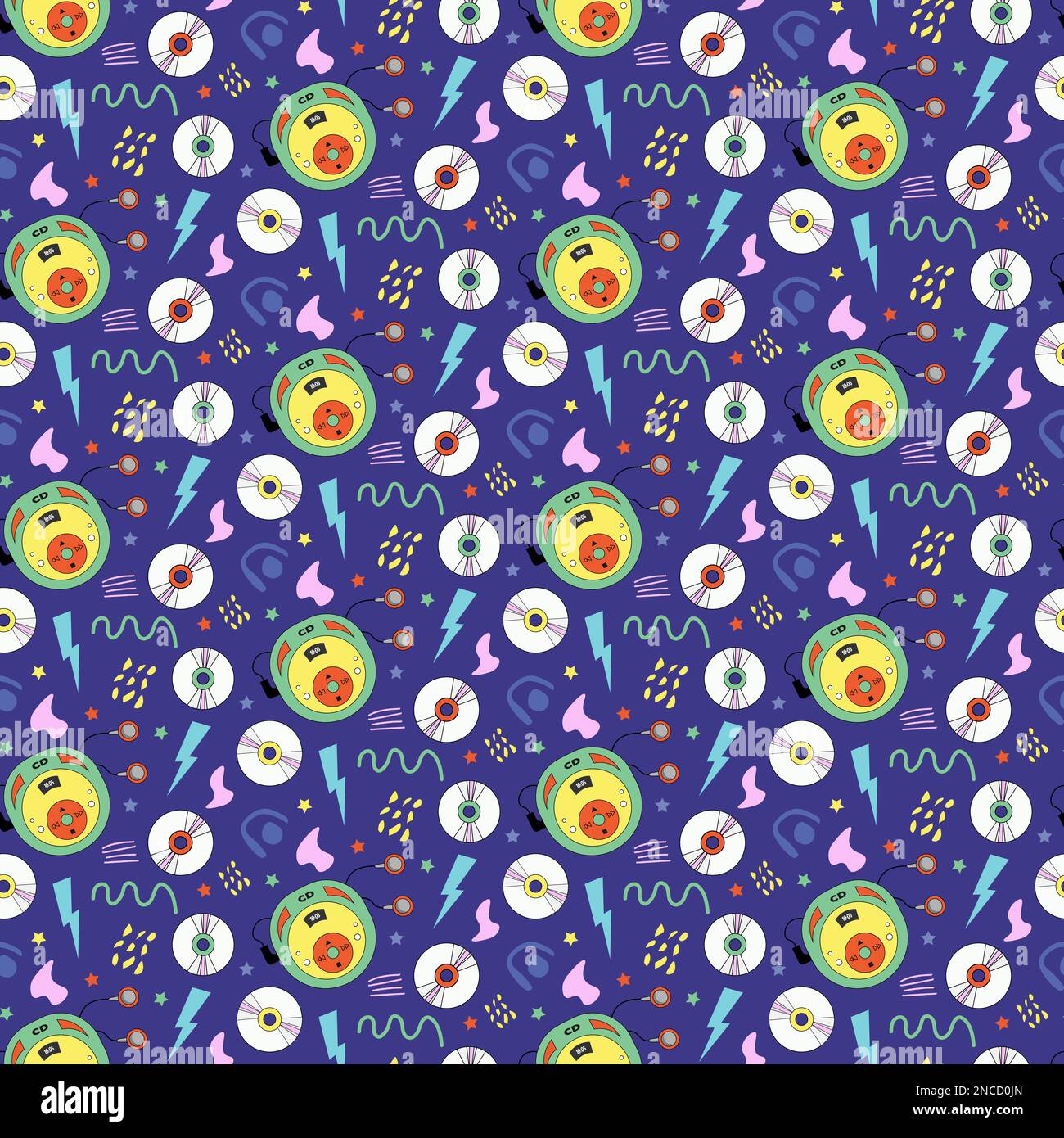 Music player 90s hi-res stock photography and images - Alamy