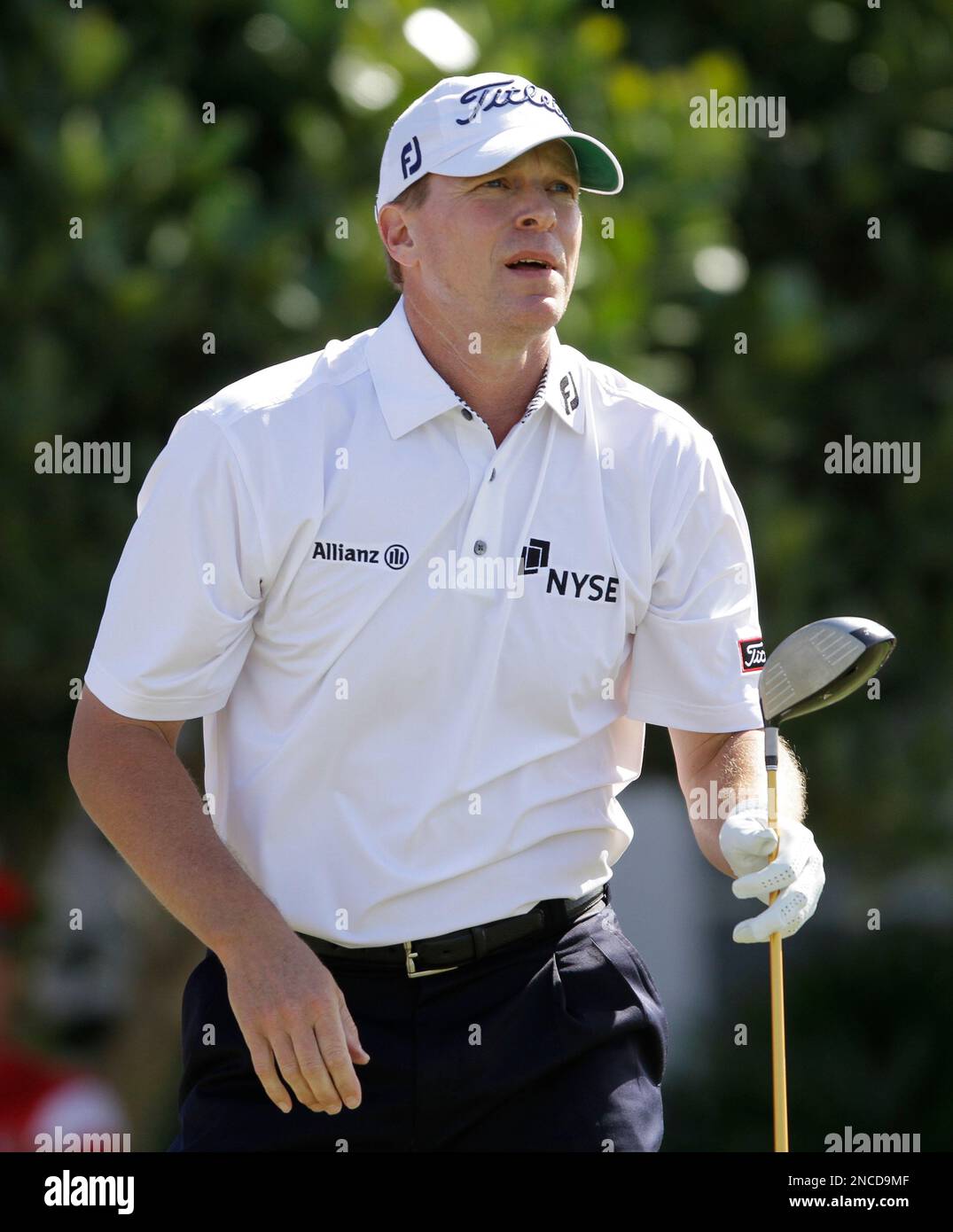 Steve Stricker during the third round of the Hyundai Tournament of ...