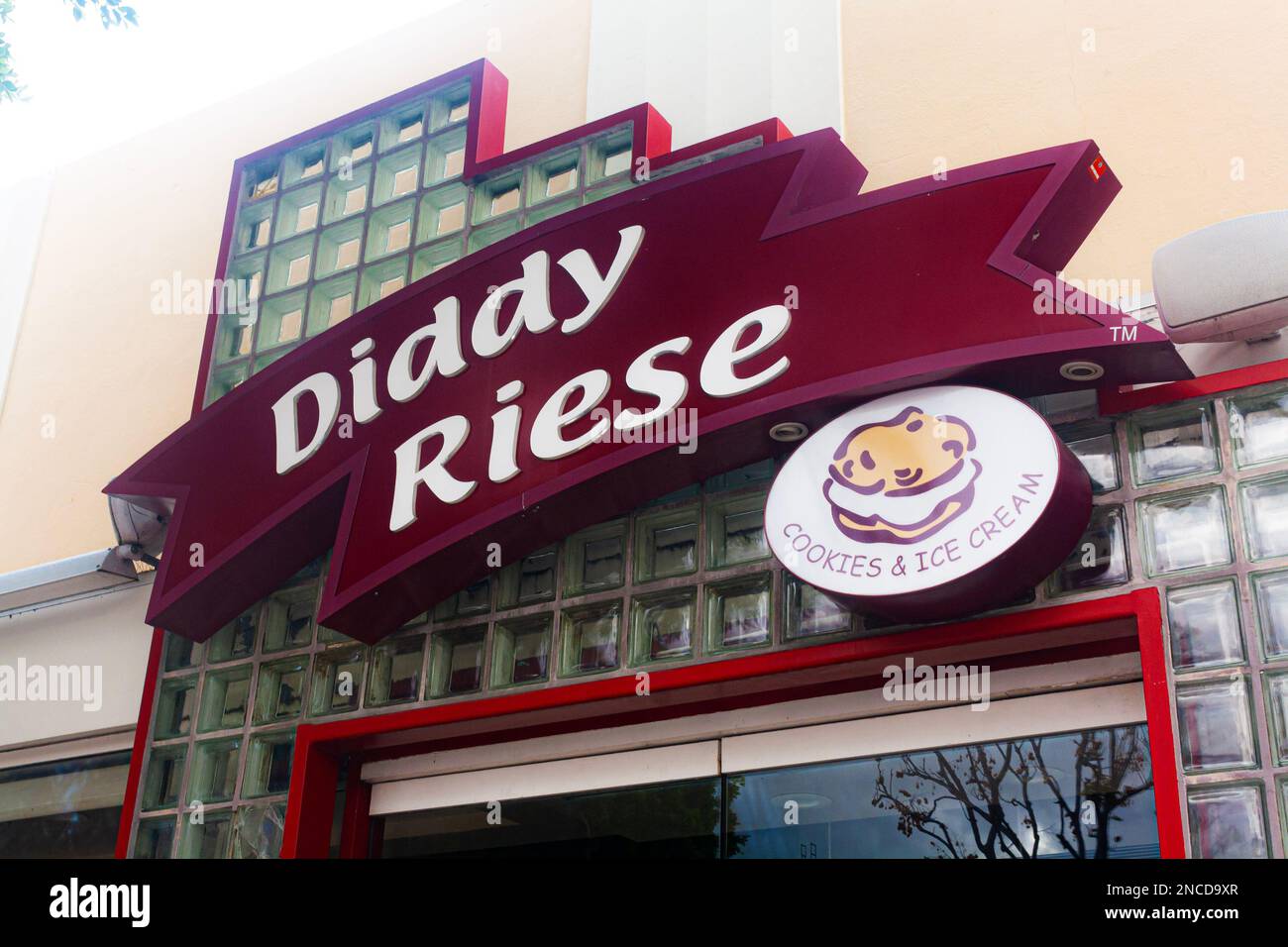 Diddy Riese cookies and ice cream shop in Westwood, Los Angeles ...