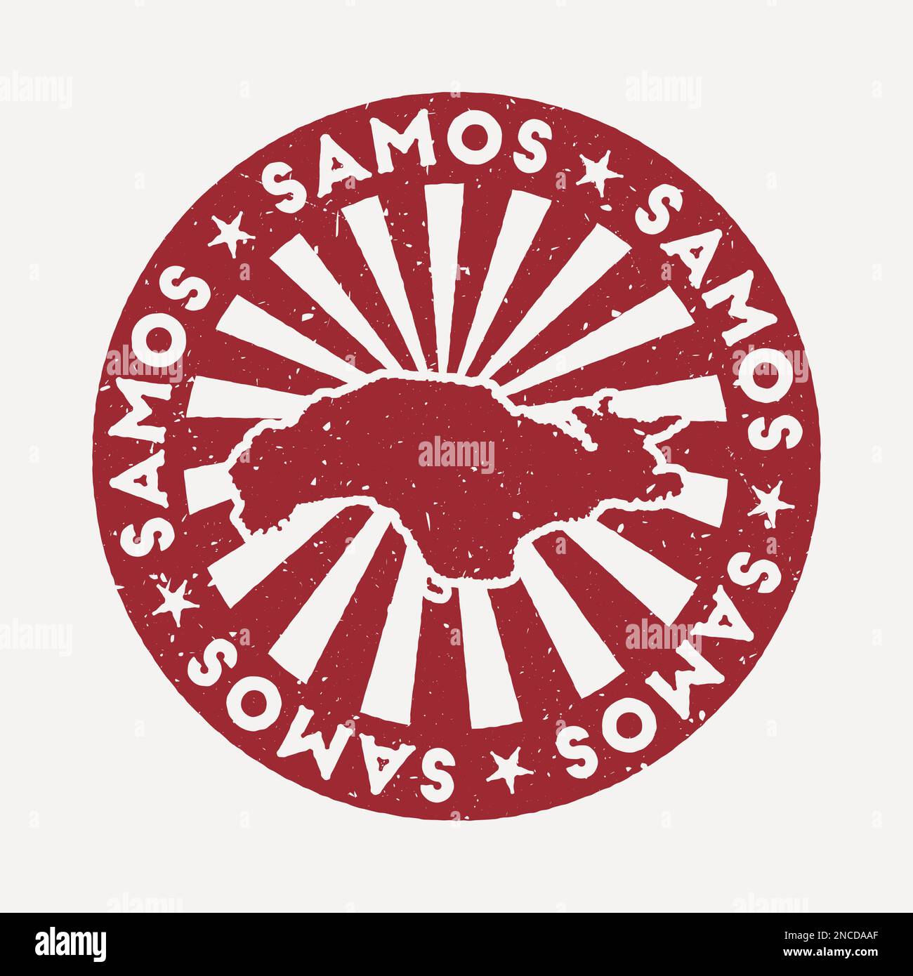 Samos stamp Stock Vector Images - Alamy