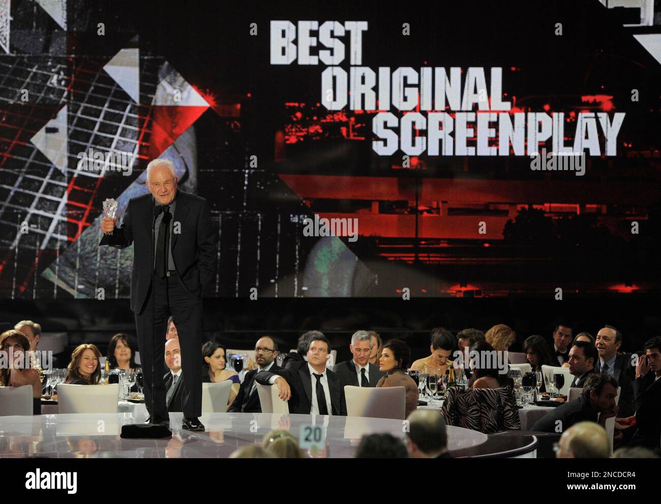 David Seidler accepts the award for best original screenplay for "The ...