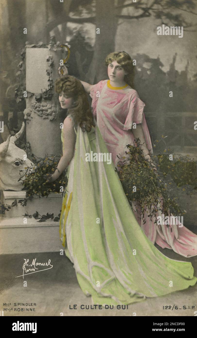 'Le Culte du Gui' (The Mistletoe Cult) by H Manuel (Paris ...