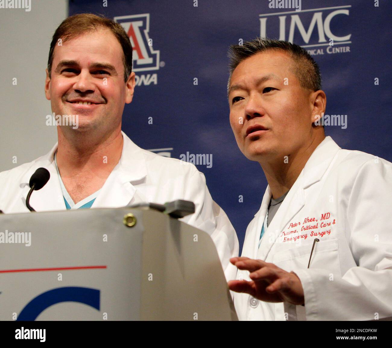 FILE - In this Jan. 10, 2011 file photo, Dr. G. Michael Lemole, Jr ...