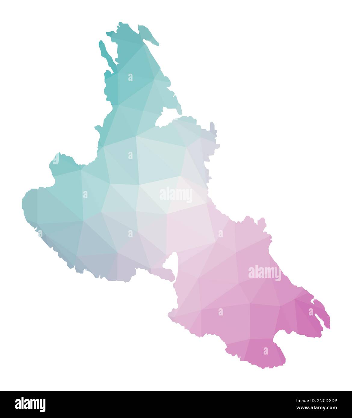Island krk map hi-res stock photography and images - Alamy