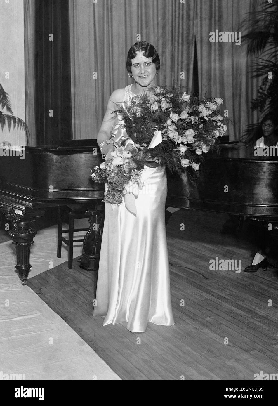 Anna Case Mackay, photographed in Roslyn, Long Island, New York, Nov ...