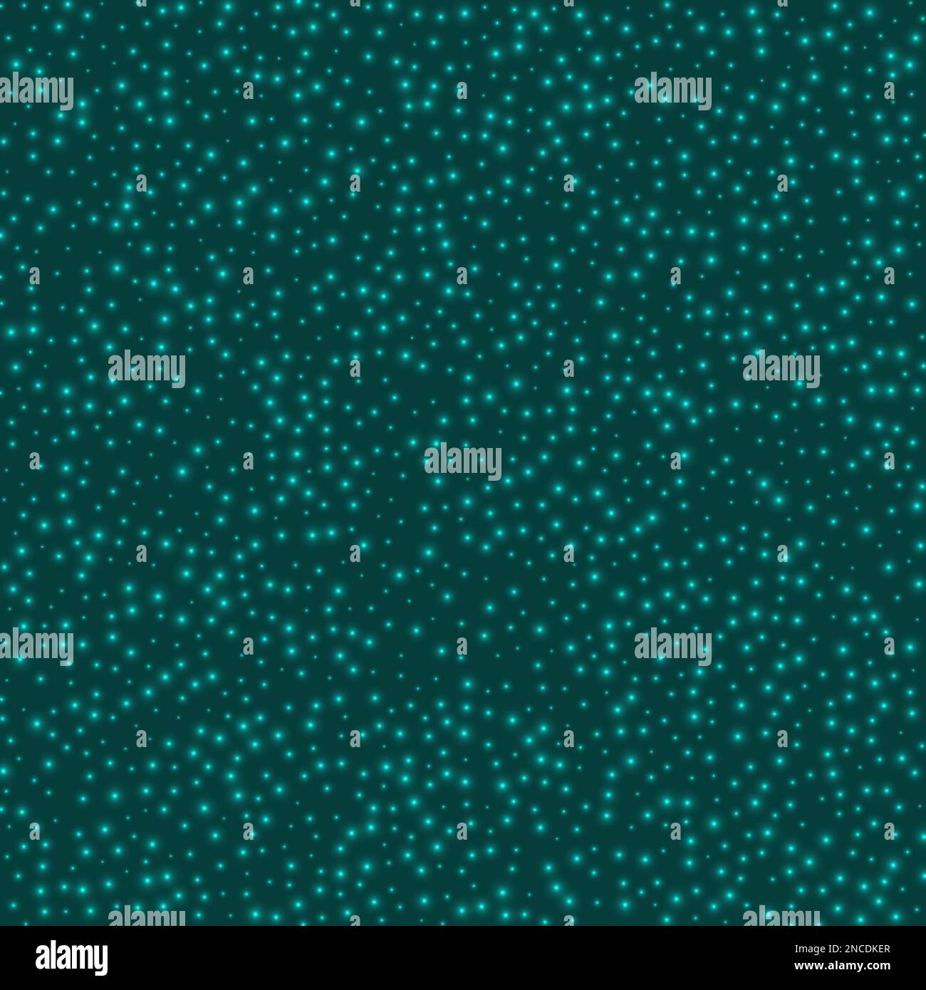 Starry background. Stars evenly scattered on cyan background. Amazing ...
