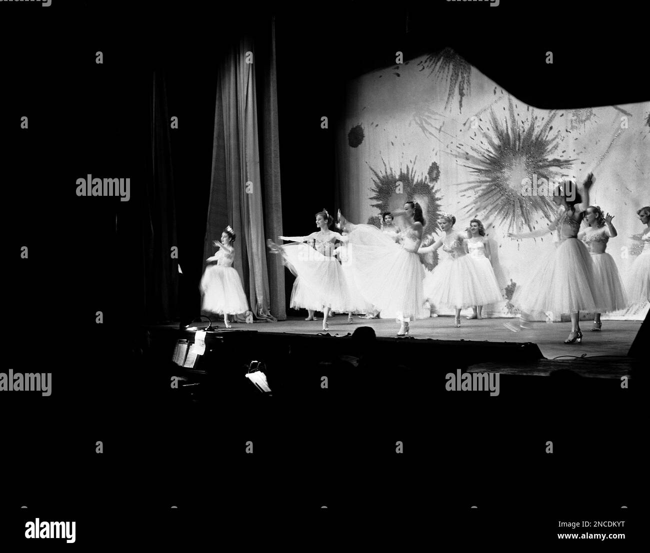 General view of Stage Show as Burlesque opened at Columbia Burlesque ...