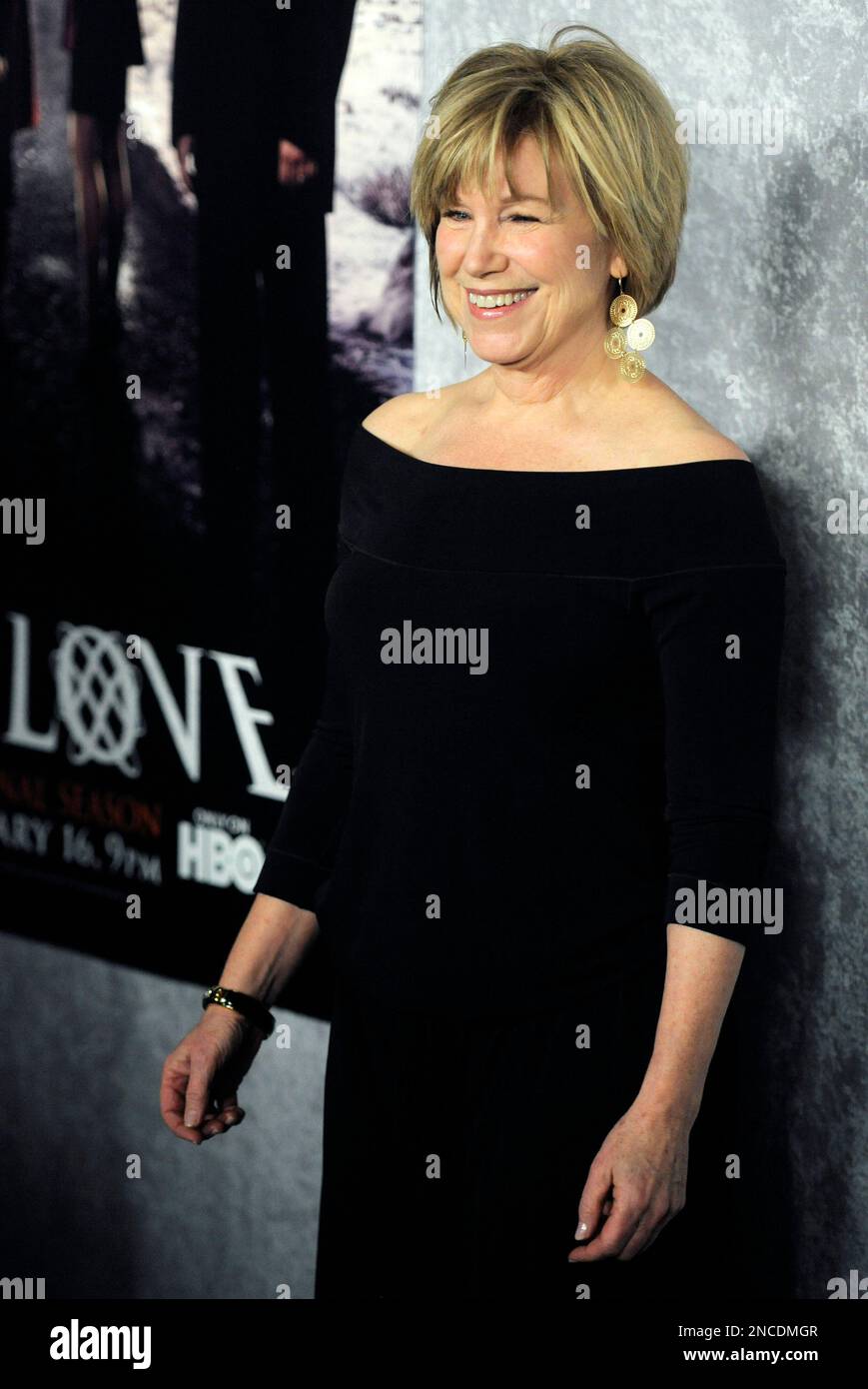 Mary Kay Place, a cast member in the HBO series "Big Love," poses at ...