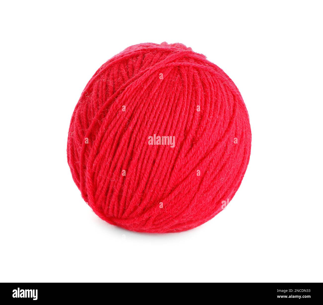 Red woolen skein on hi-res stock photography and images - Alamy