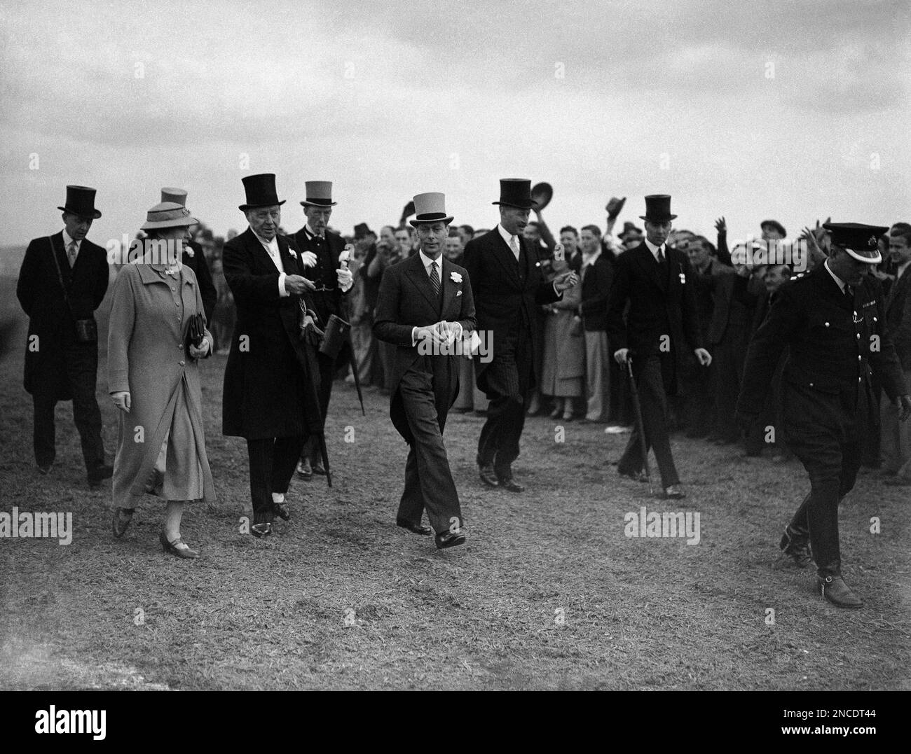 From left to right are: The Princess Royal, Lord Lonsdale, Earl ...