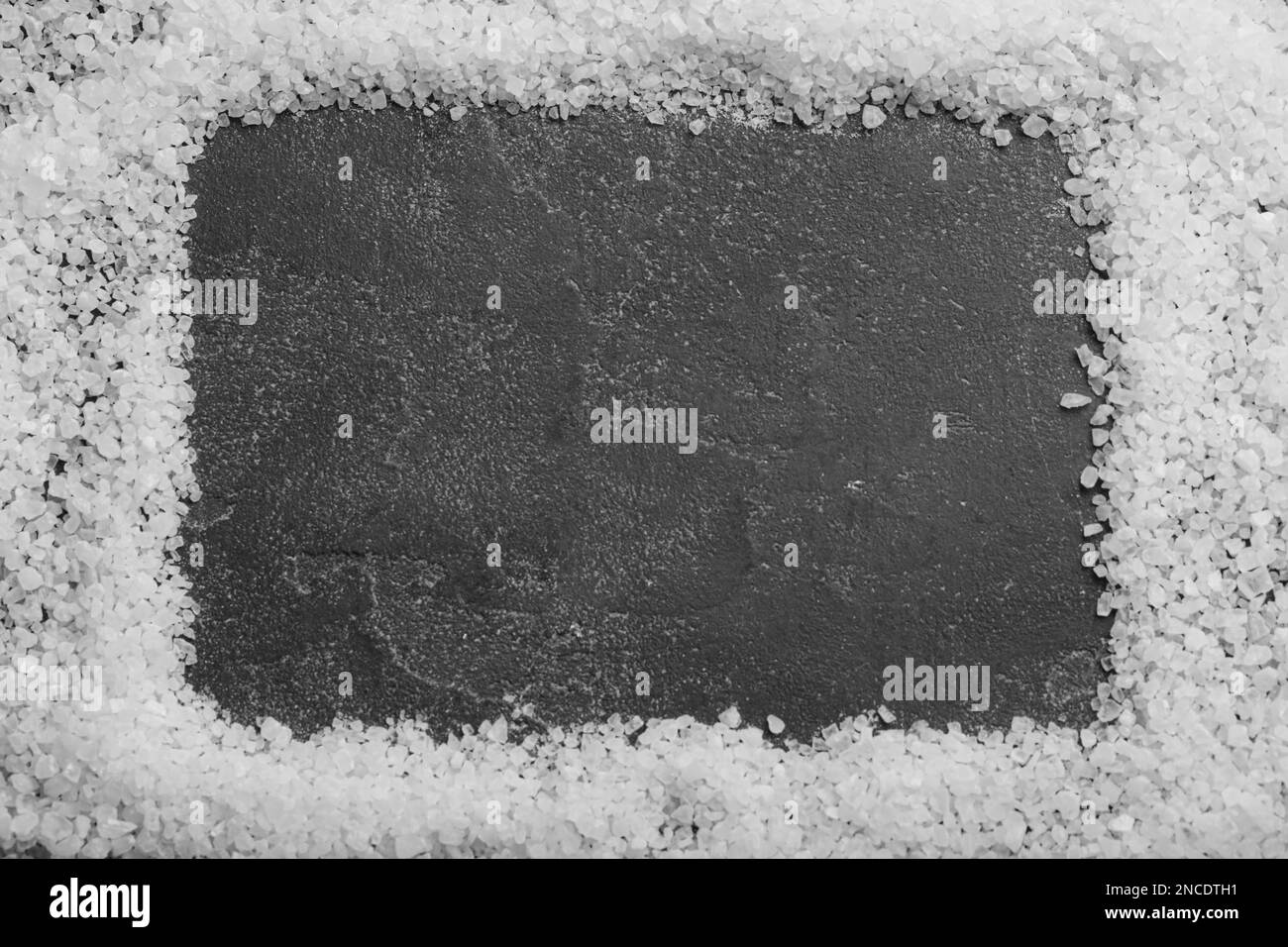 Sodium chloride table salt Black and White Stock Photos & Images - Alamy