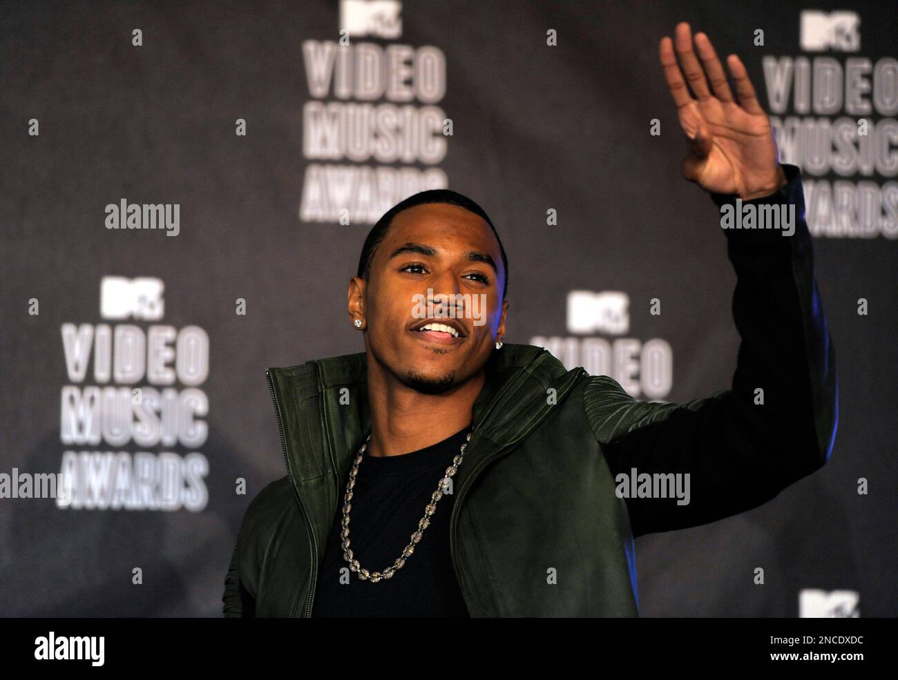 Tremaine Aldon Neverson, also known as Trey Songz, poses in the press ...