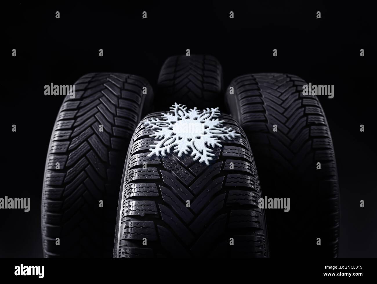 Snowflake winter tires hi-res stock photography and images - Alamy