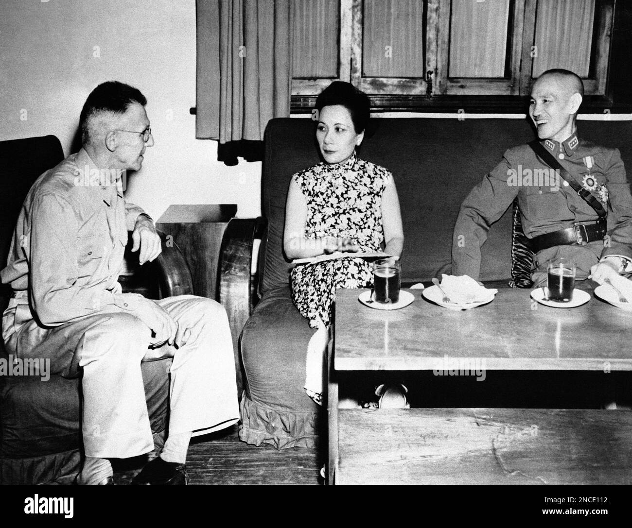Lieutenant General Joseph Stilwell, Madame Chiang Kia-Shek and the ...