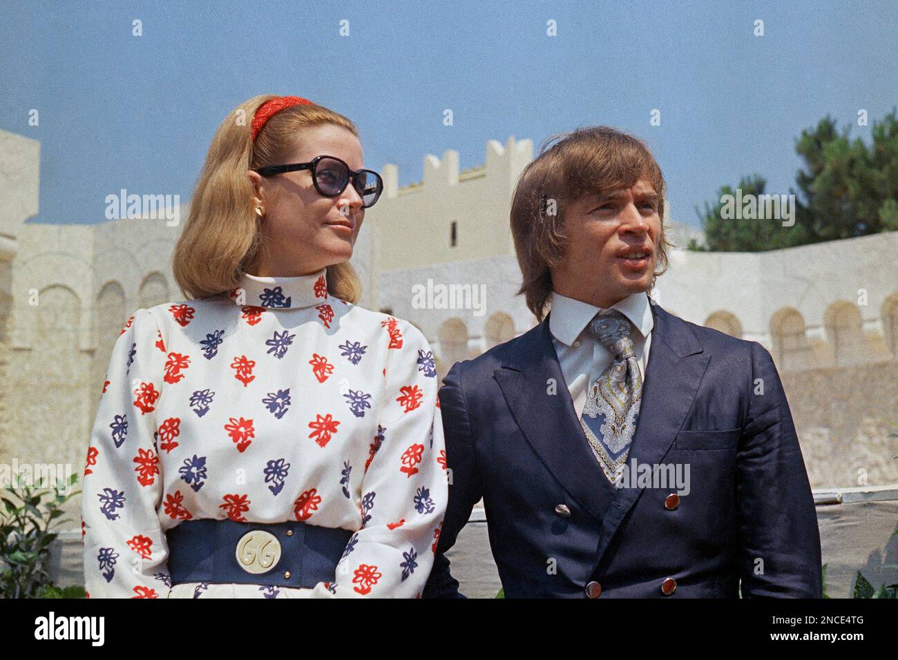 Princess Grace with ballet star Rudolf Nureyev at Monaco Royal Palace ...