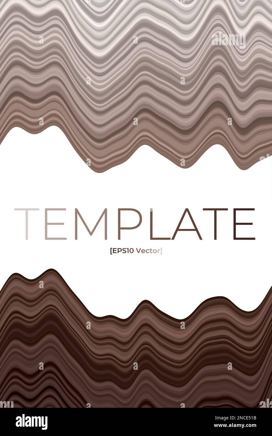 Cover page template. Can be used as banner, flyer, poster, business ...