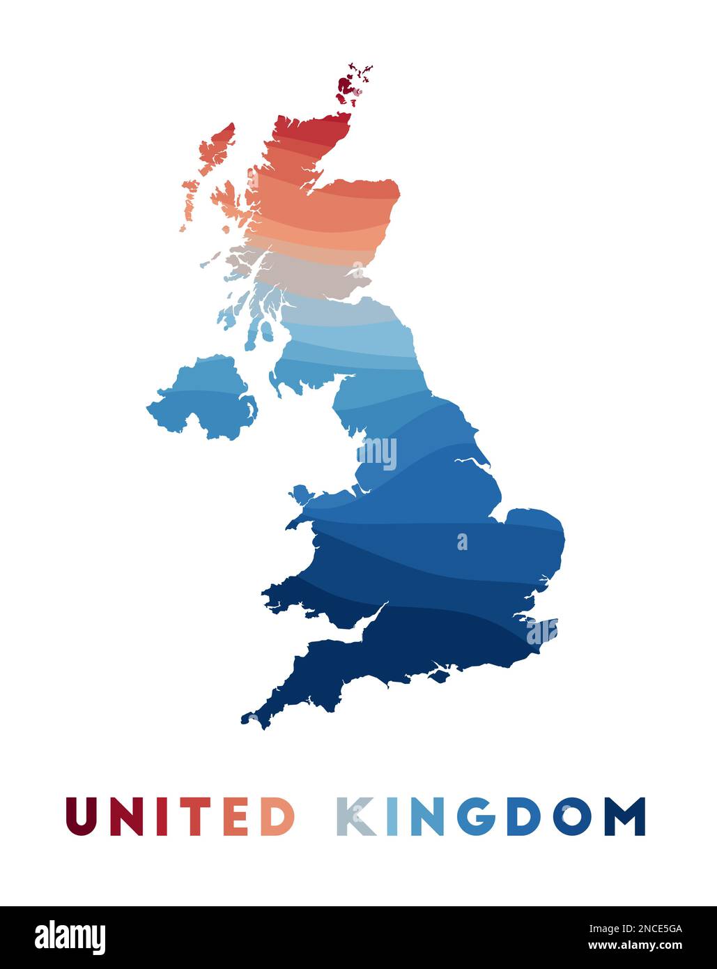 Red map of uk Cut Out Stock Images & Pictures - Alamy