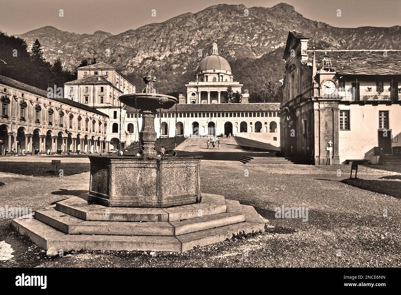 Sanctuary of Oropa Stock Photo - Alamy