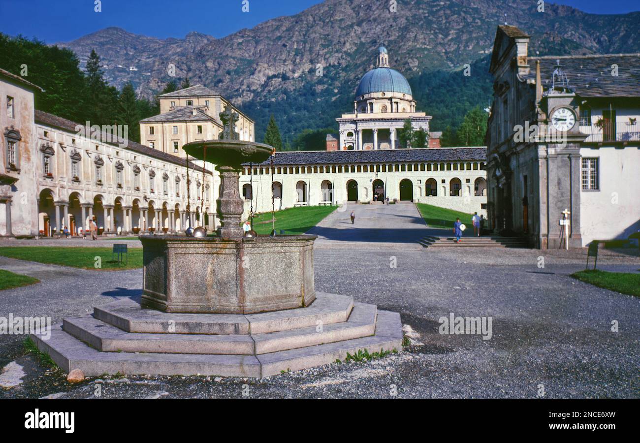 Sanctuary of Oropa Stock Photo - Alamy