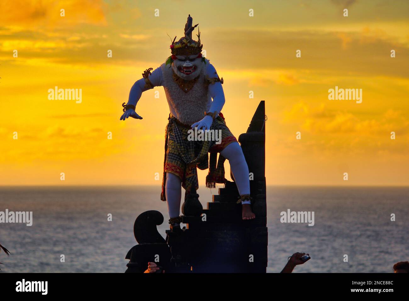 Bali, Indonesia, December 27th 2015 - A traditional balinese kecak ...