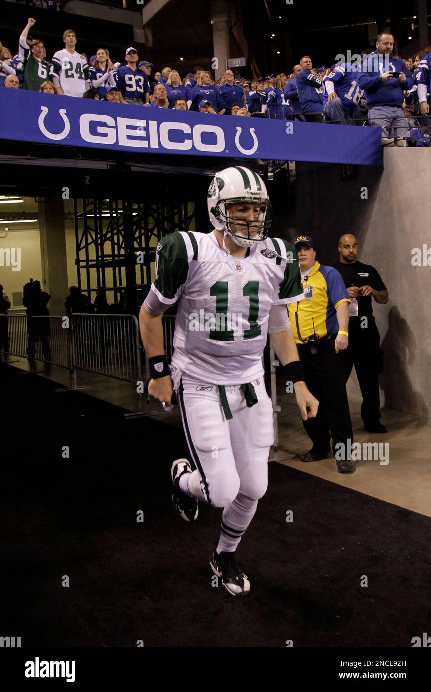 New York Jets quarterback Kellen Clemens (11) in action during the ...