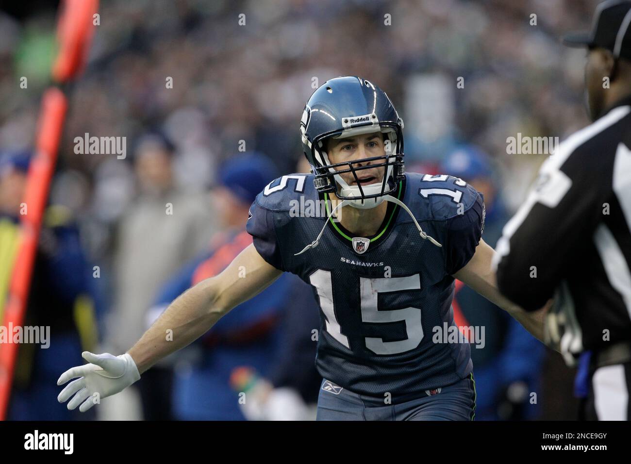 Seattle Seahawks' Brandon Stokley in action against the New Orleans ...