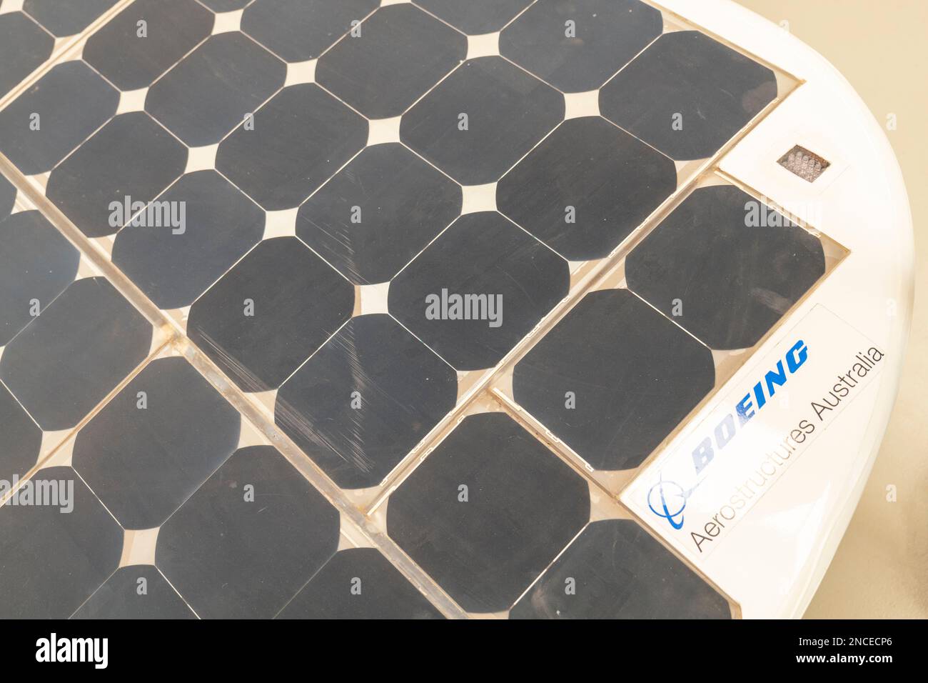 Solar powered vehicle Sunswift Ivy at the Inverell Transport Museum in ...