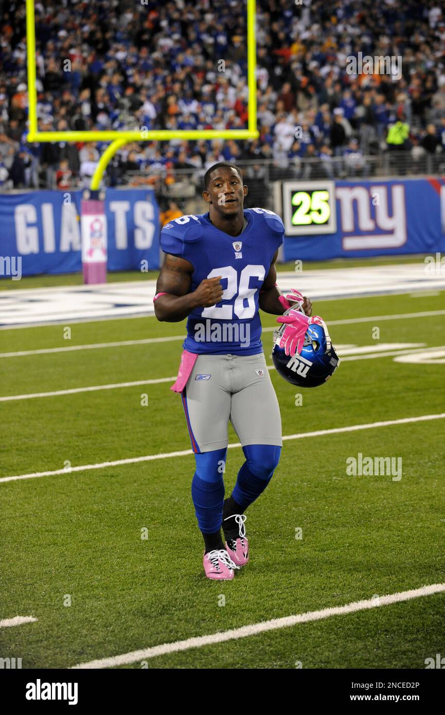 New York Giants' Antrel Rolle before the first half of an NFL football ...